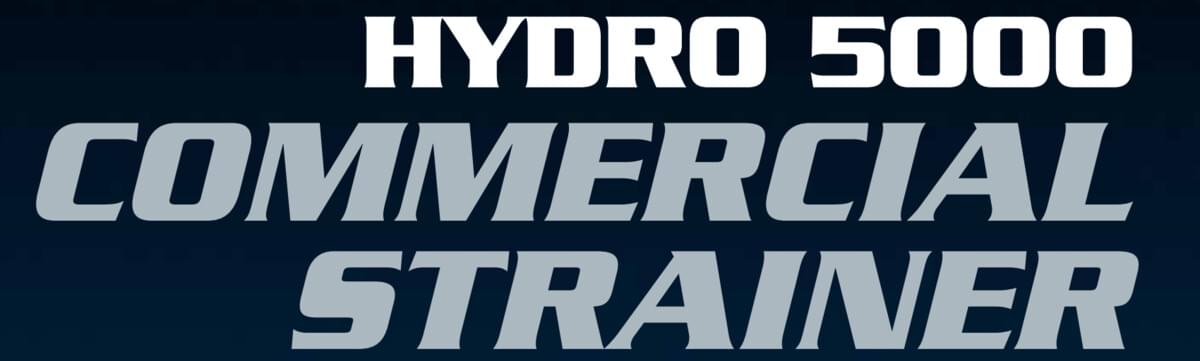 Hydro5000 commercial strainer - Waterco