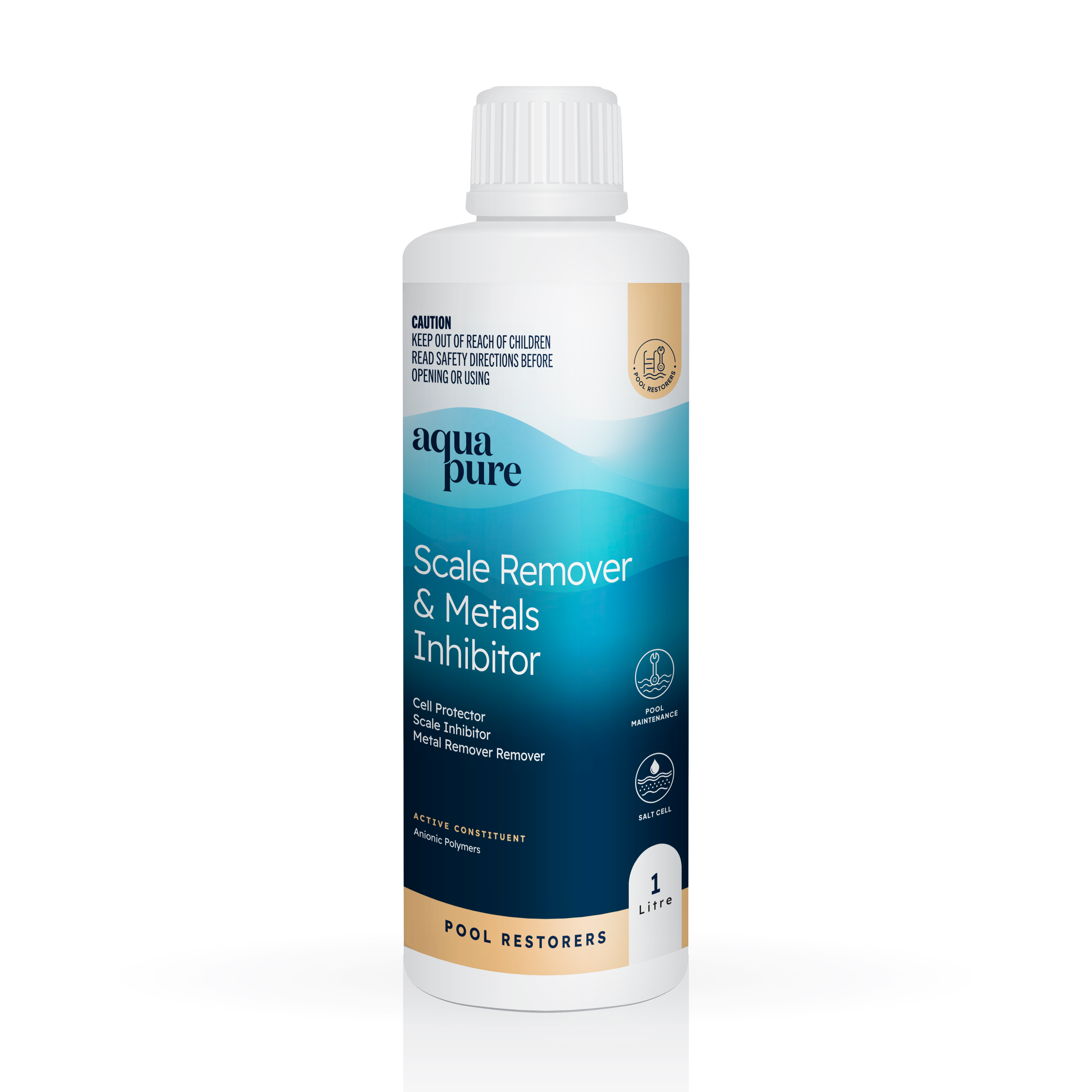 AquaPure scale remover & metals inhibitor - Waterco