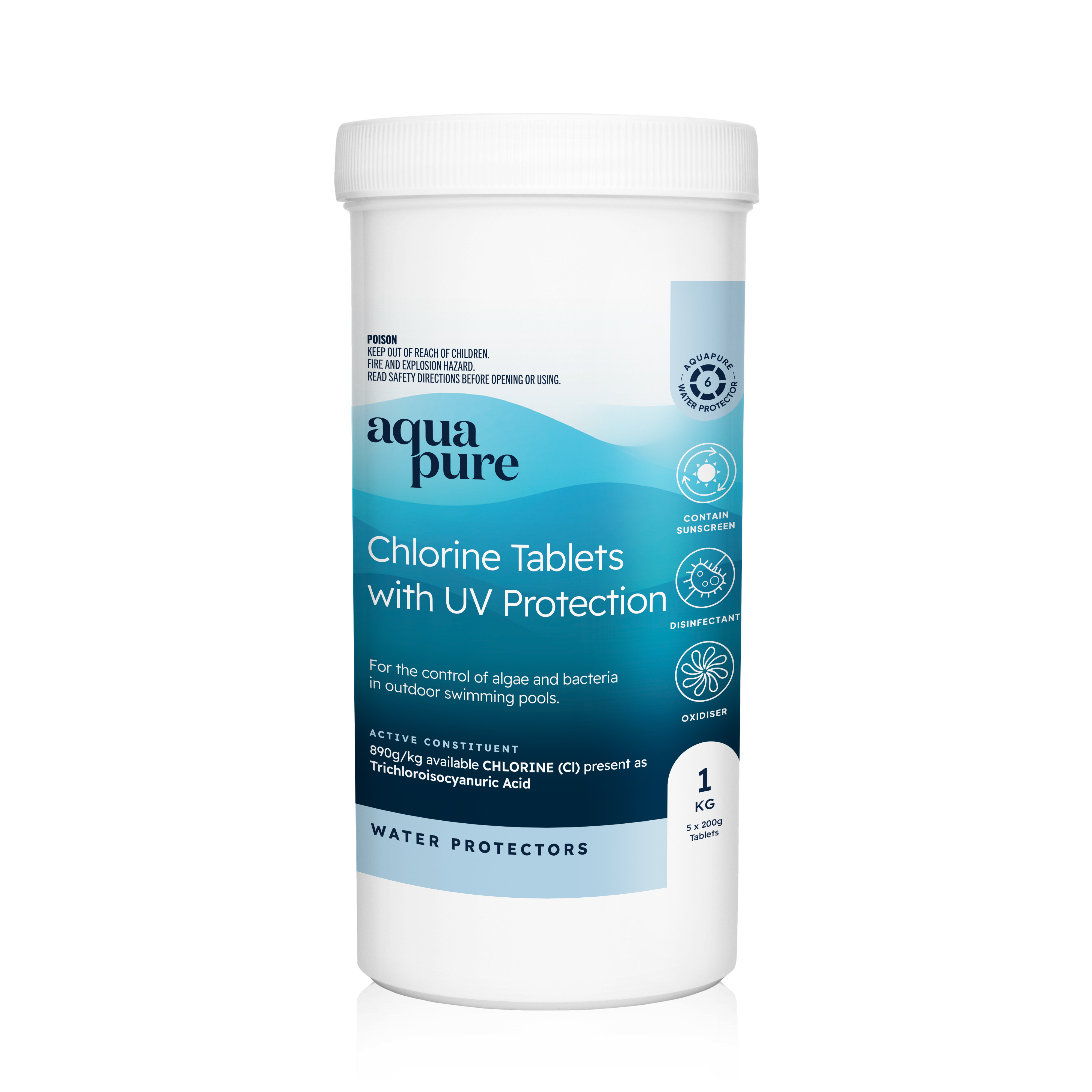 Stabilised Chlorine Tablets - Waterco